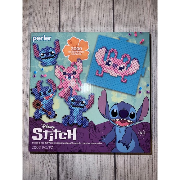 Toys | Perler Disney Stitch Fused Bead Kit 200 Beads | Poshmark